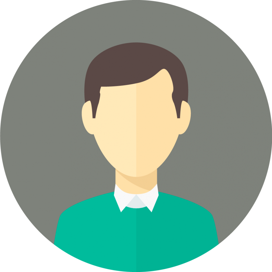 Flat faces icons circle man 6 Esquimalt Military Family Resource